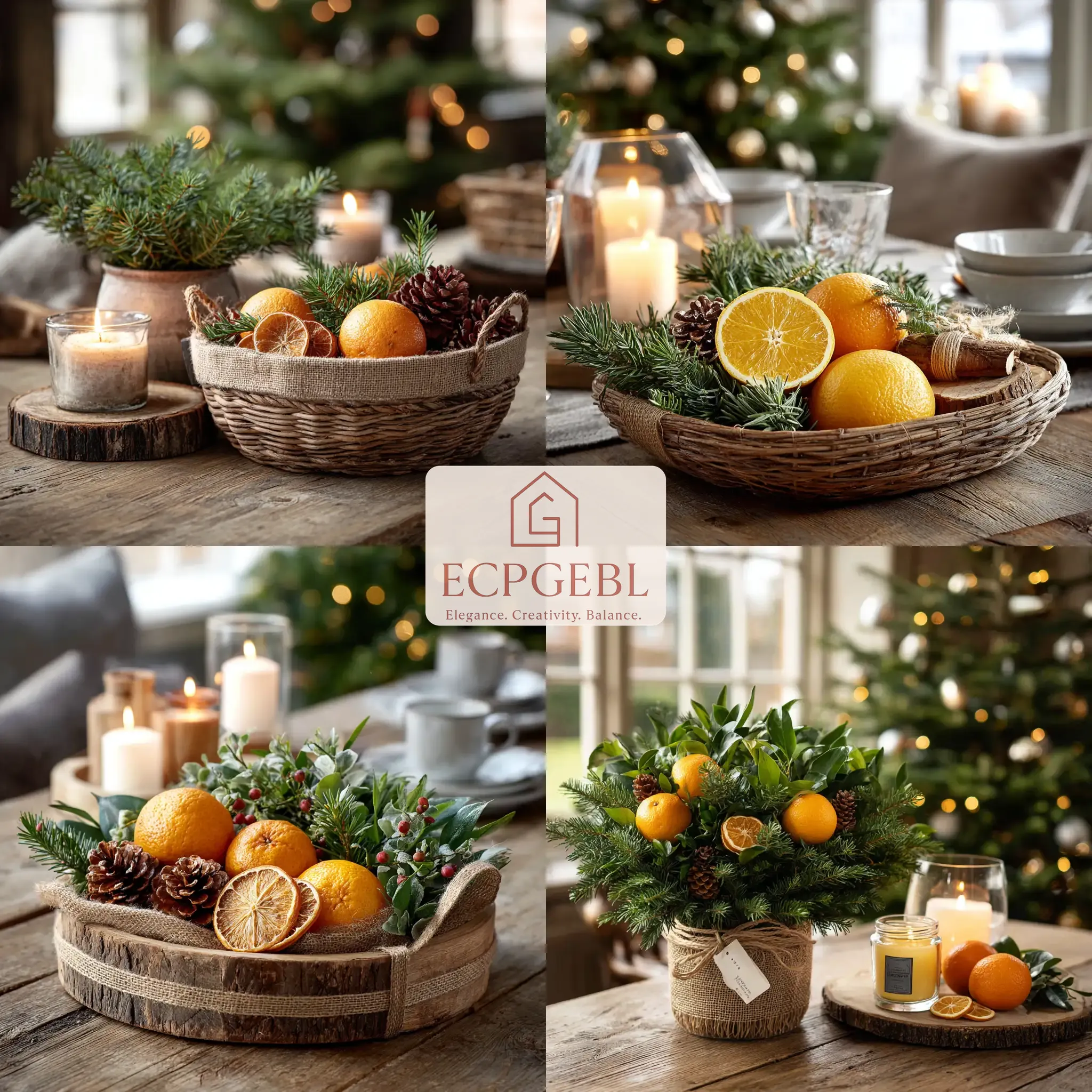 Schne Baumscheiben Dekorieren Weihnachten Ebenbild